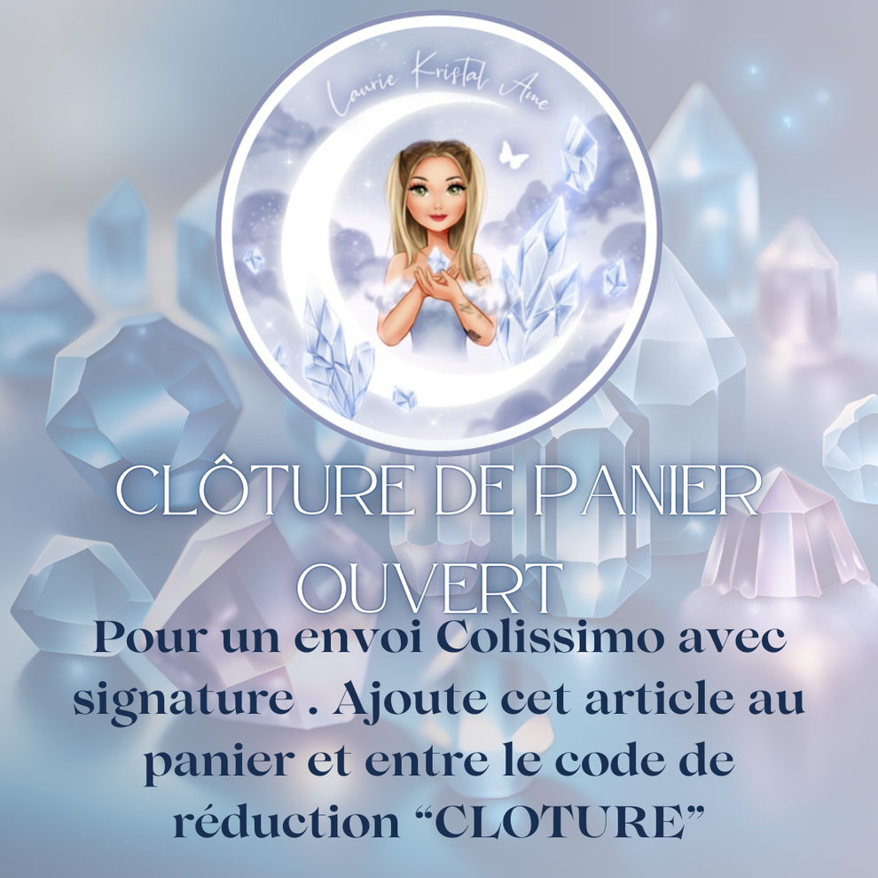 Frais d’envoi - colissimo signature – Kristalame